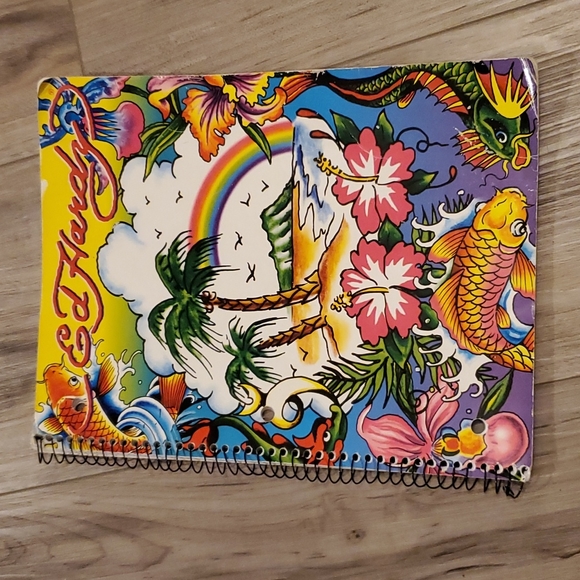 Ed Hardy | Office | Ed Hardy Lisa Frank Vintage Notebook | Poshmark